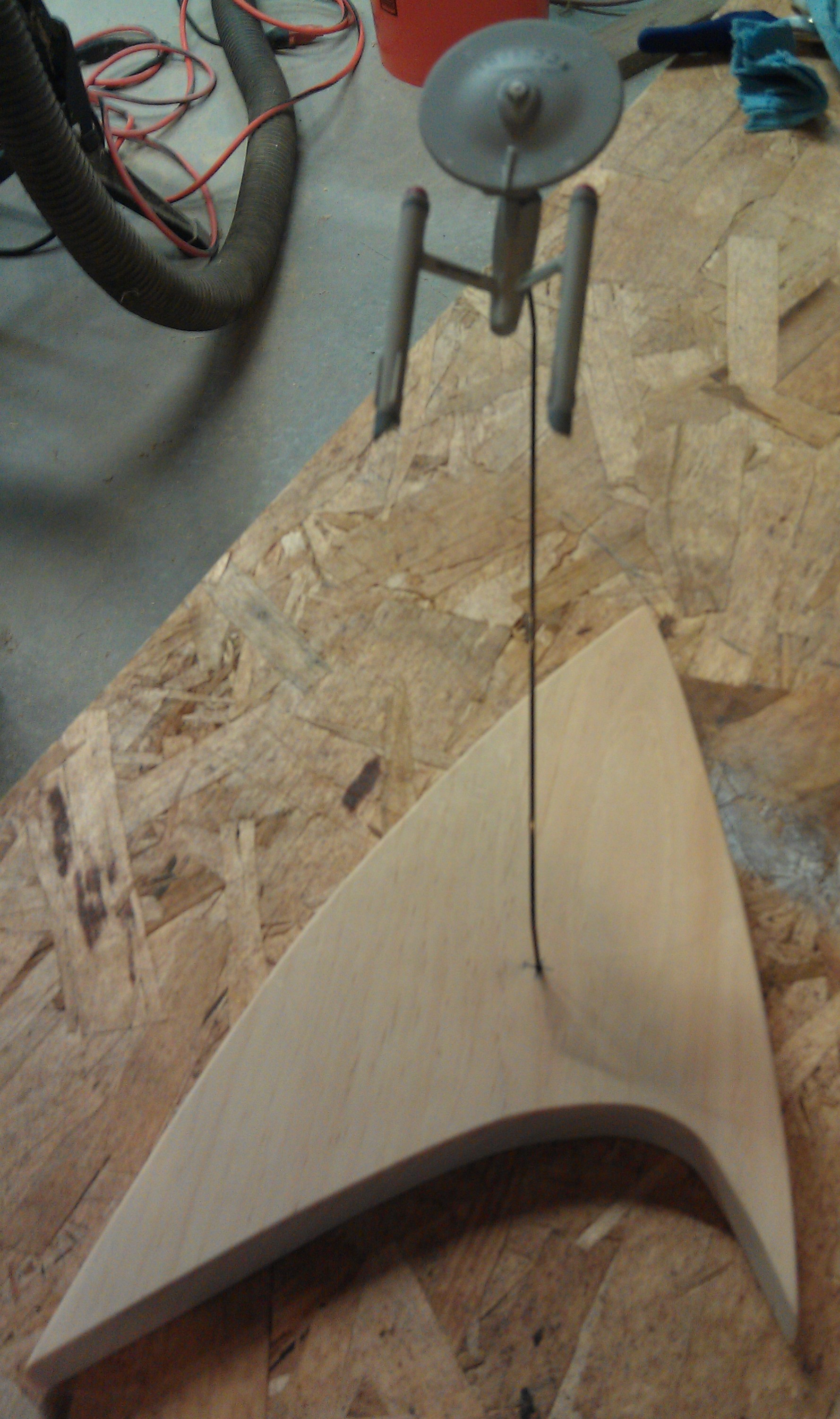 Making an Enterprise display stand. – Blue Kae